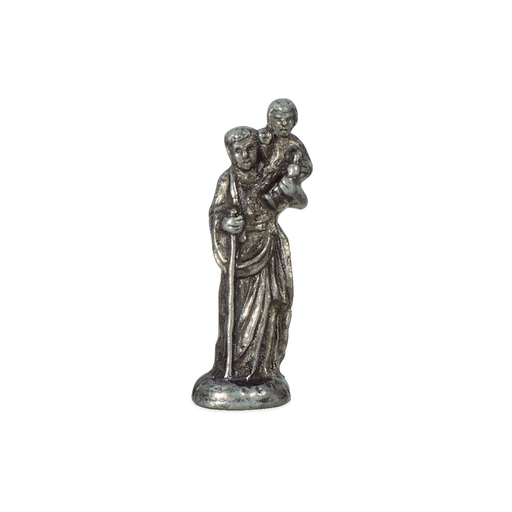 Saint Christopher Pewter Figurine – Radiance Gifts